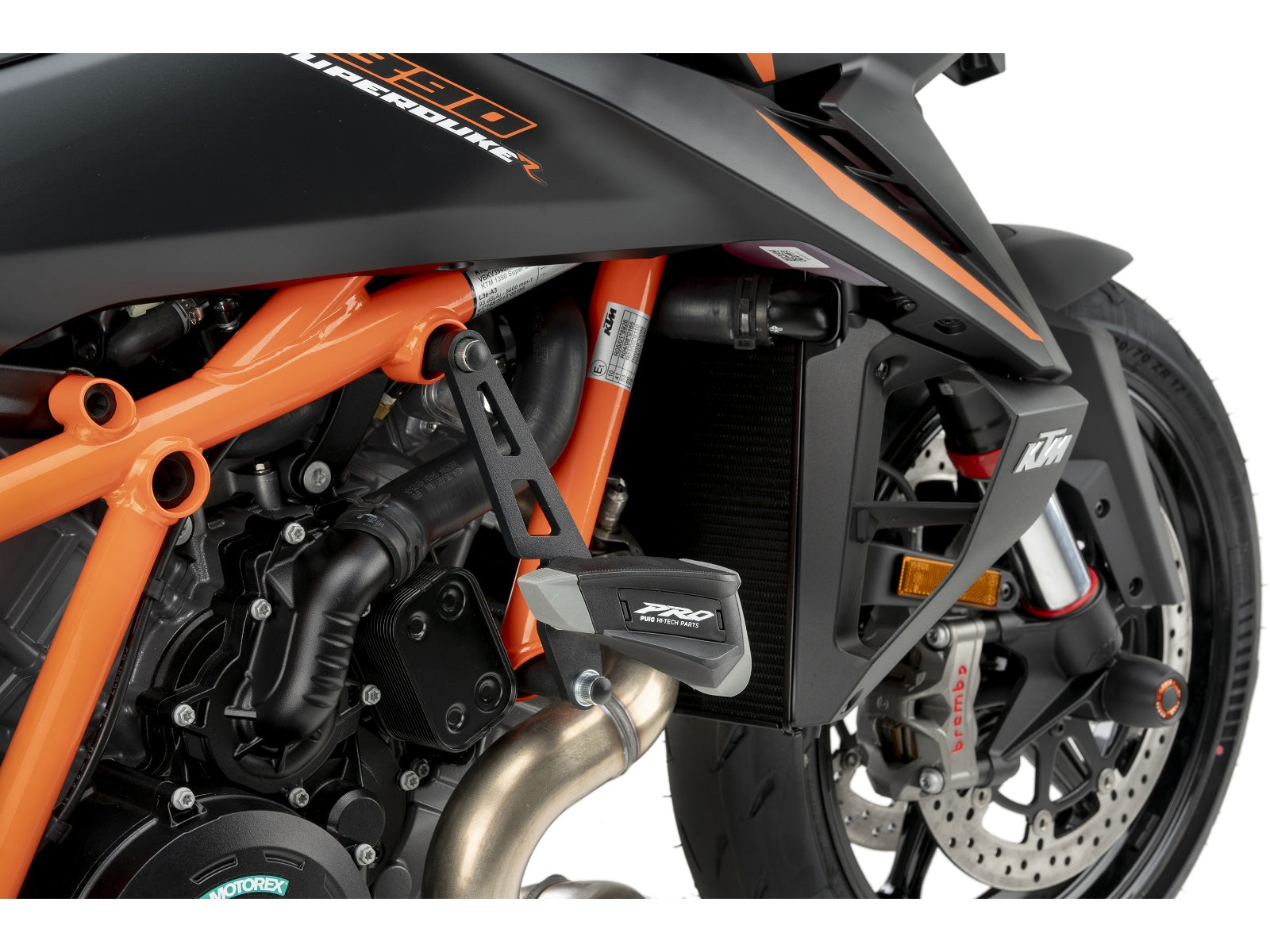 Puig Pro Frame Sliders for KTM 1390 Super Duke R Evo (24-25) – Moto Planet