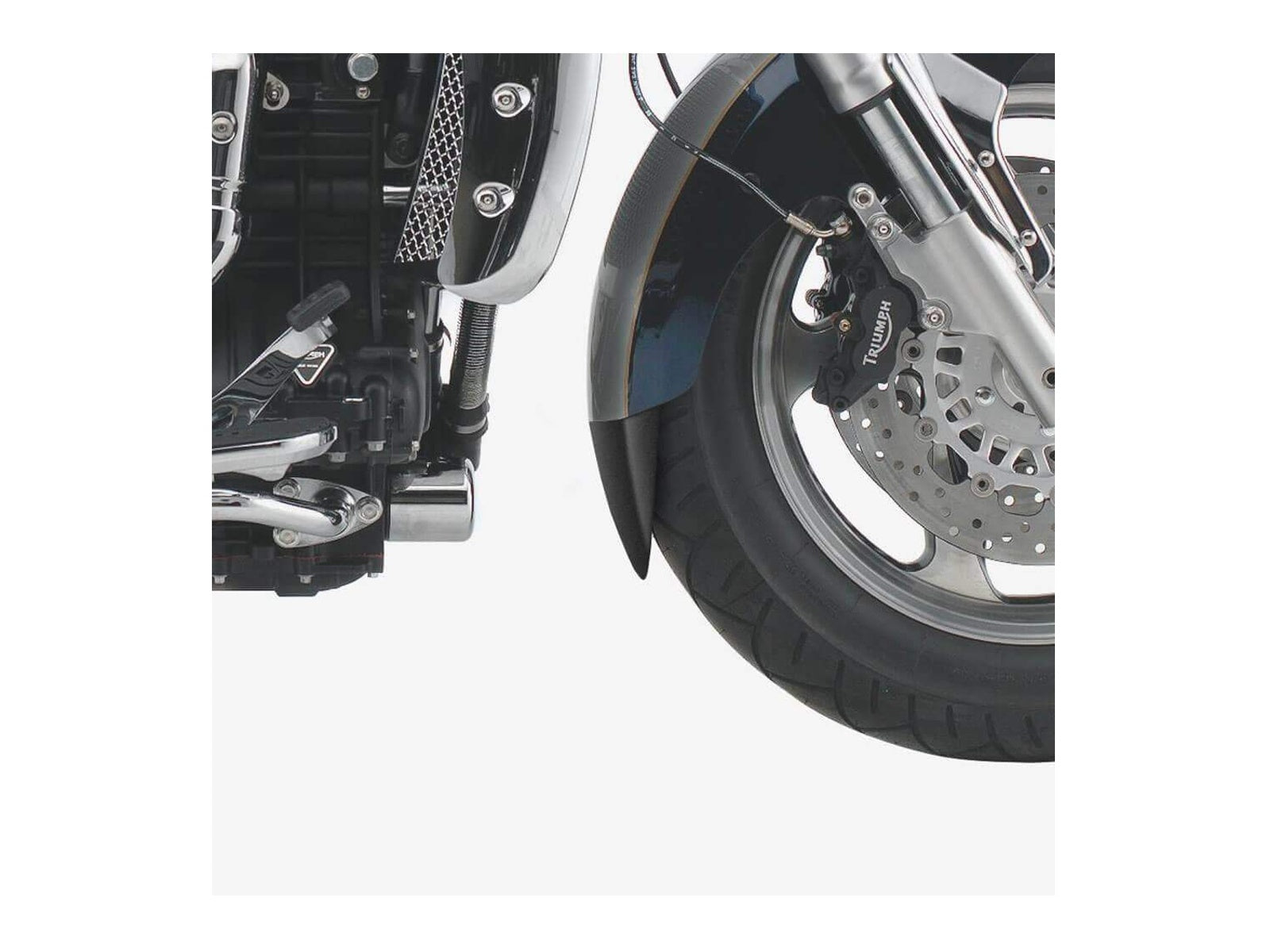 Puig Front Mudguard Extender for Triumph Rocket 3 Classic (06-09 ...